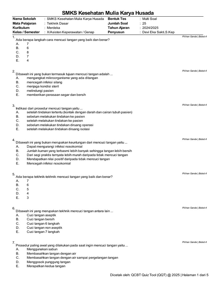 TD X Asts Genap PDF | PDF