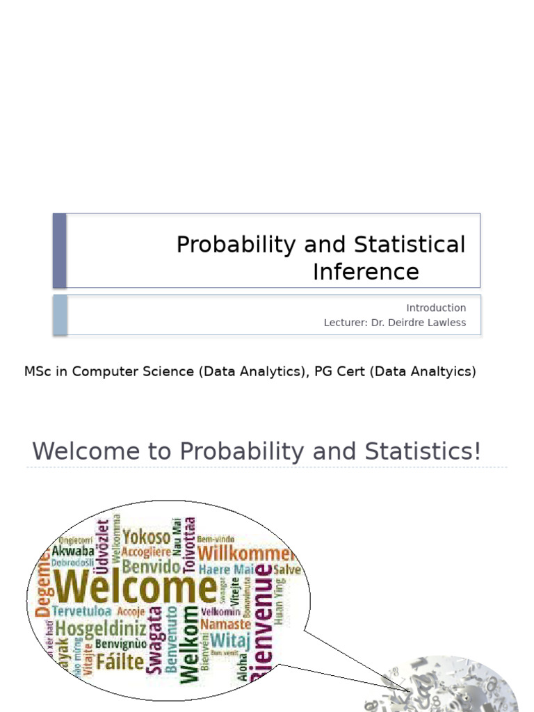 L0-Introduction To Module | PDF | Statistics | Data Analysis