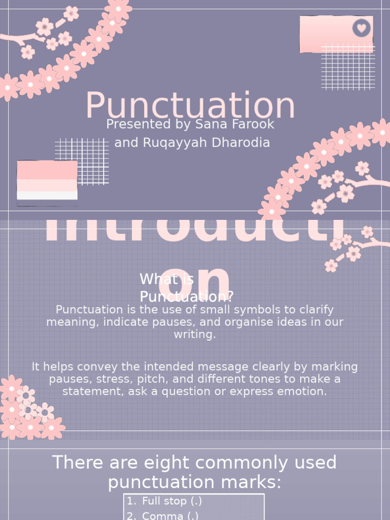 Grade 8 Punctuation Guide | PDF | Punctuation | Comma