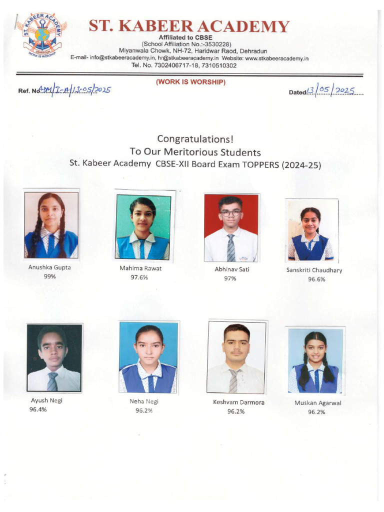 Class 12 (New) Press Rele | PDF