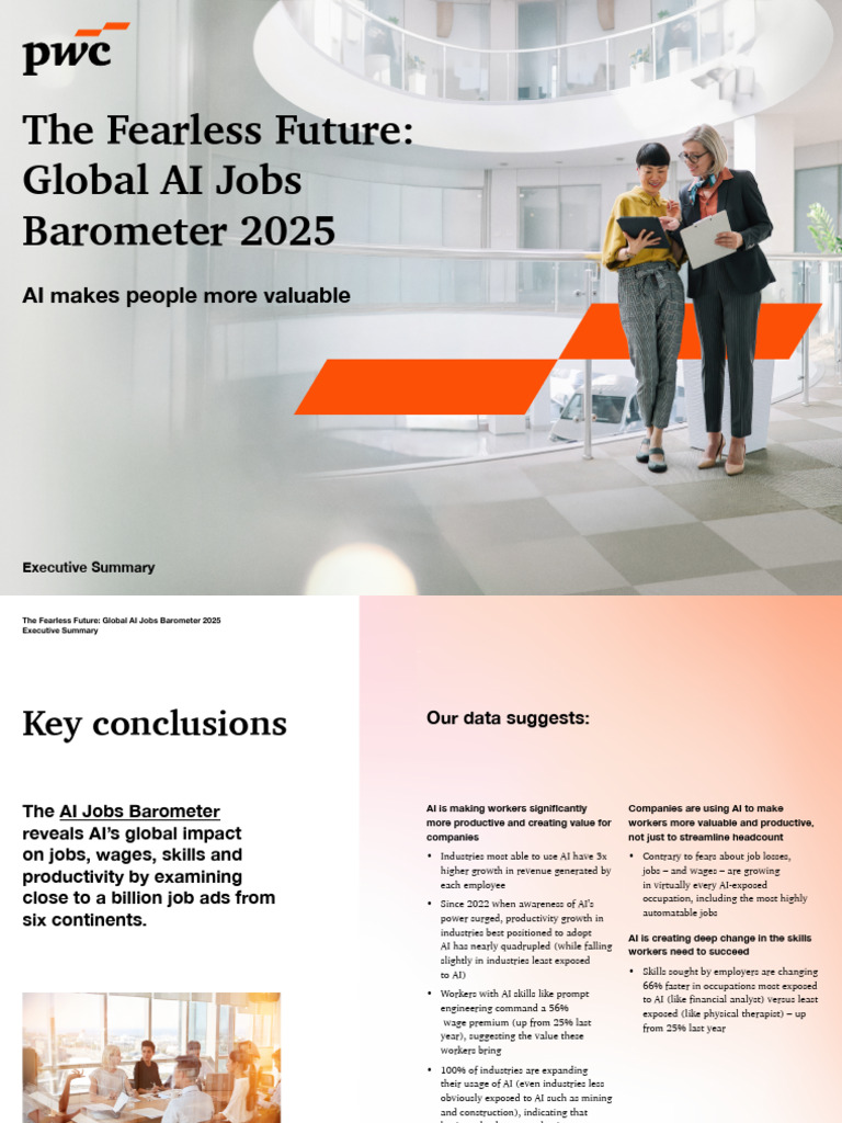 Executive-Summary AI PWC | PDF | Employment | Artificial Intelligence