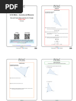 Area of Triangle: 1/2abSin(C) Worksheet | PDF | Area | Triangle