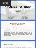 Patrol Beat System Presentation Edited | PDF | Police | Patrol