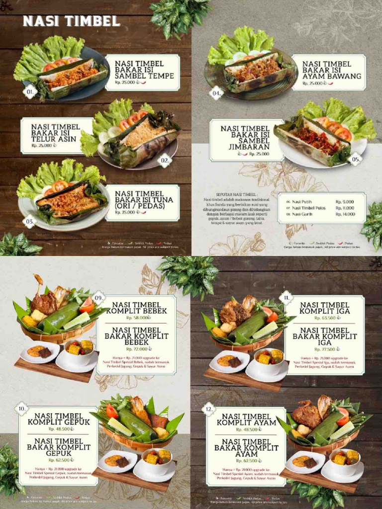 Menu Fusia Resto | PDF
