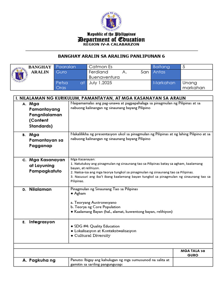 Week 3 DLP Ap Day 2 | PDF