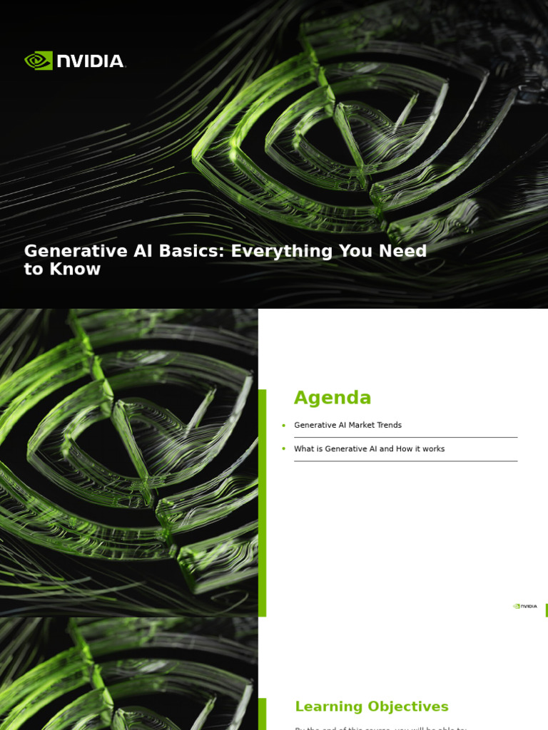 Generative AI Overview and Trends | PDF | Artificial Intelligence ...