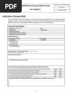 Notification of Escape Procedure | PDF | Business | Business Process