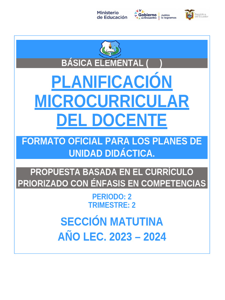 PUD 2do TRIMESTRE CCNN | PDF | Evaluación | Reproducción