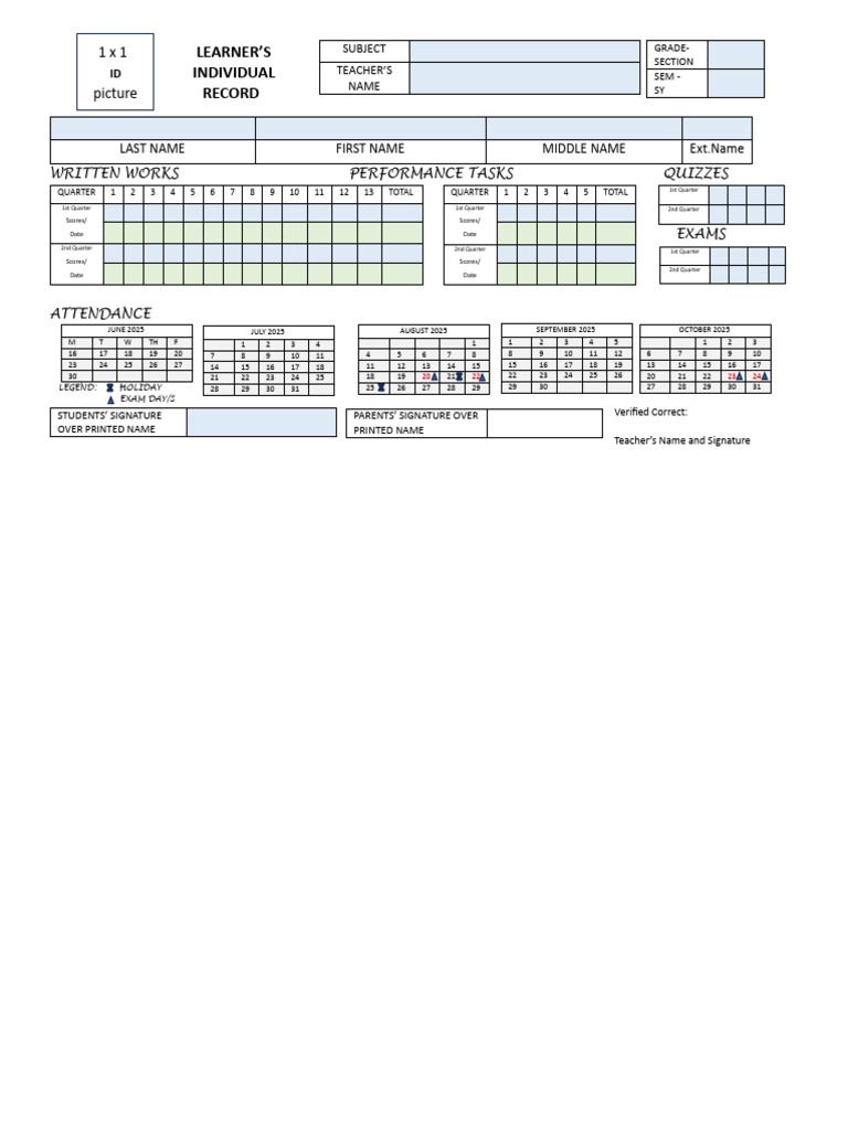 Index Card Shs Sem 1 Sy 2025 2026 | PDF | Access Control | Authentication