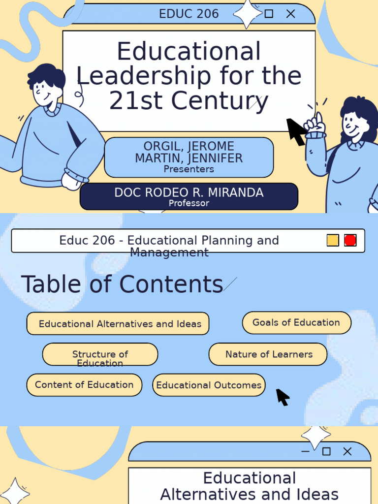 21st Century Educational Leadership Insights | PDF | Learning | Creativity