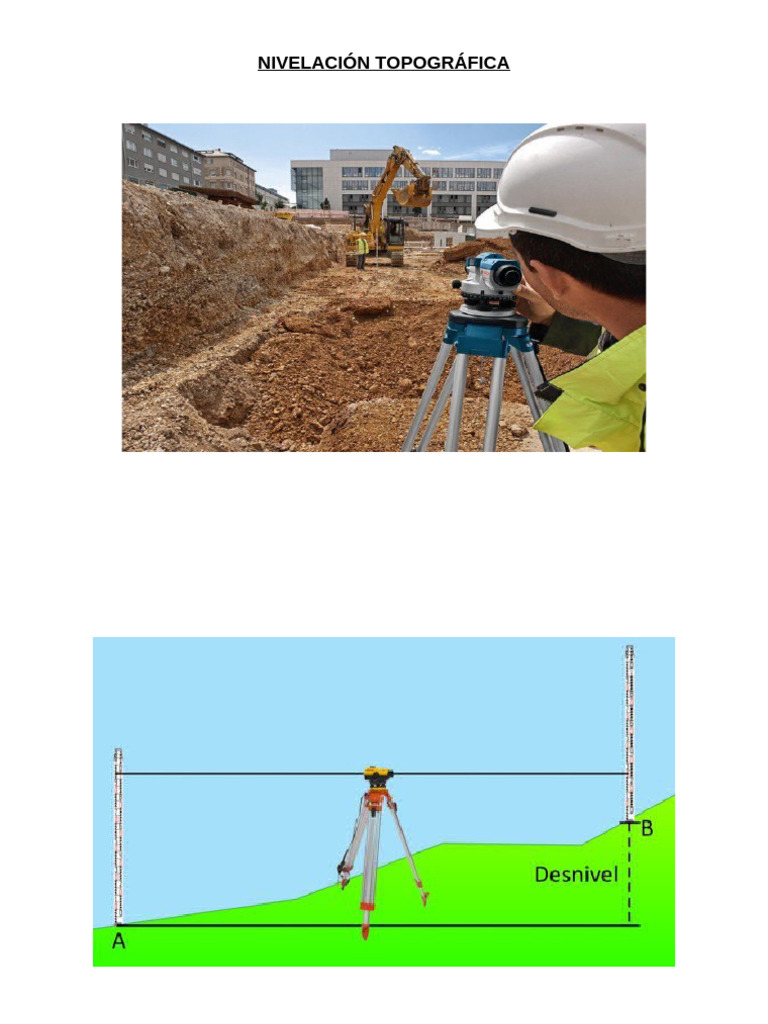 Semana9-NIVELACIÓN TOPOGRÁFICA - Clase 13-A | PDF
