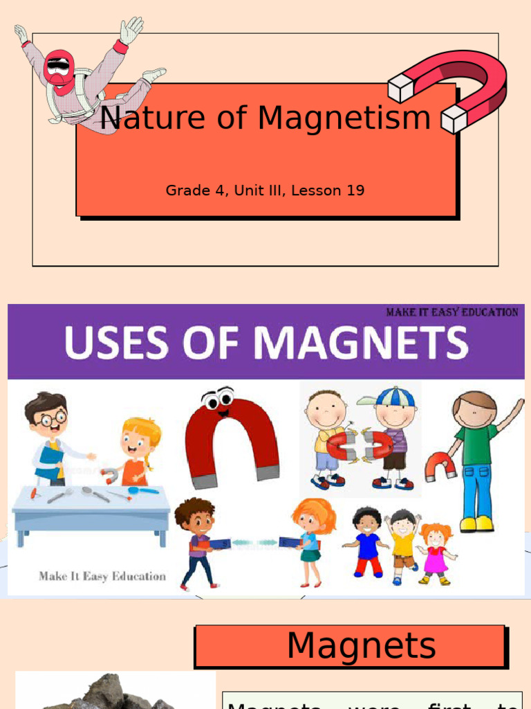Nature of Magnetism Unit III Lesson 29 | PDF