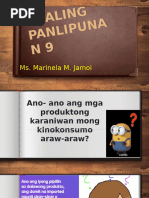 AP - Pagkontrol NG Presyo NG Pamahalaan | PDF