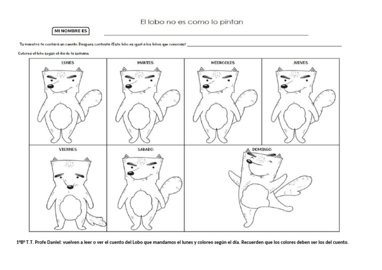 Los Colores Del Lobo | PDF
