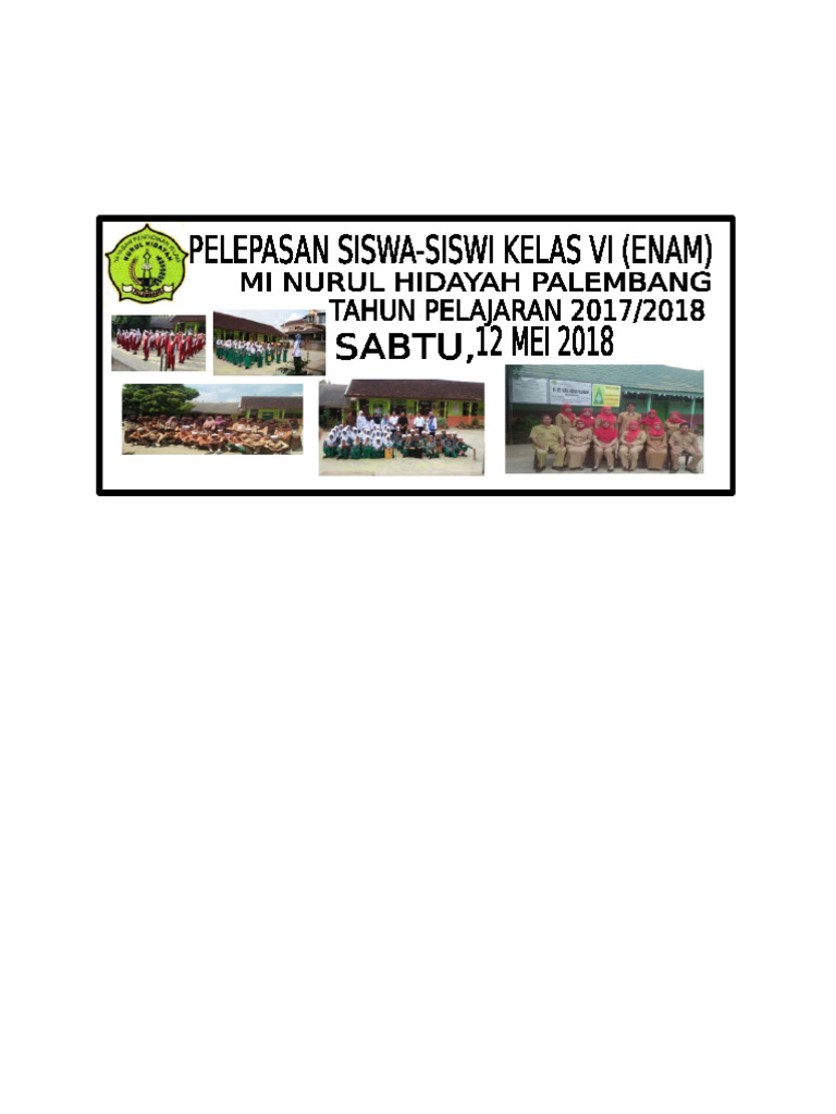 Banner Perpisahan | PDF