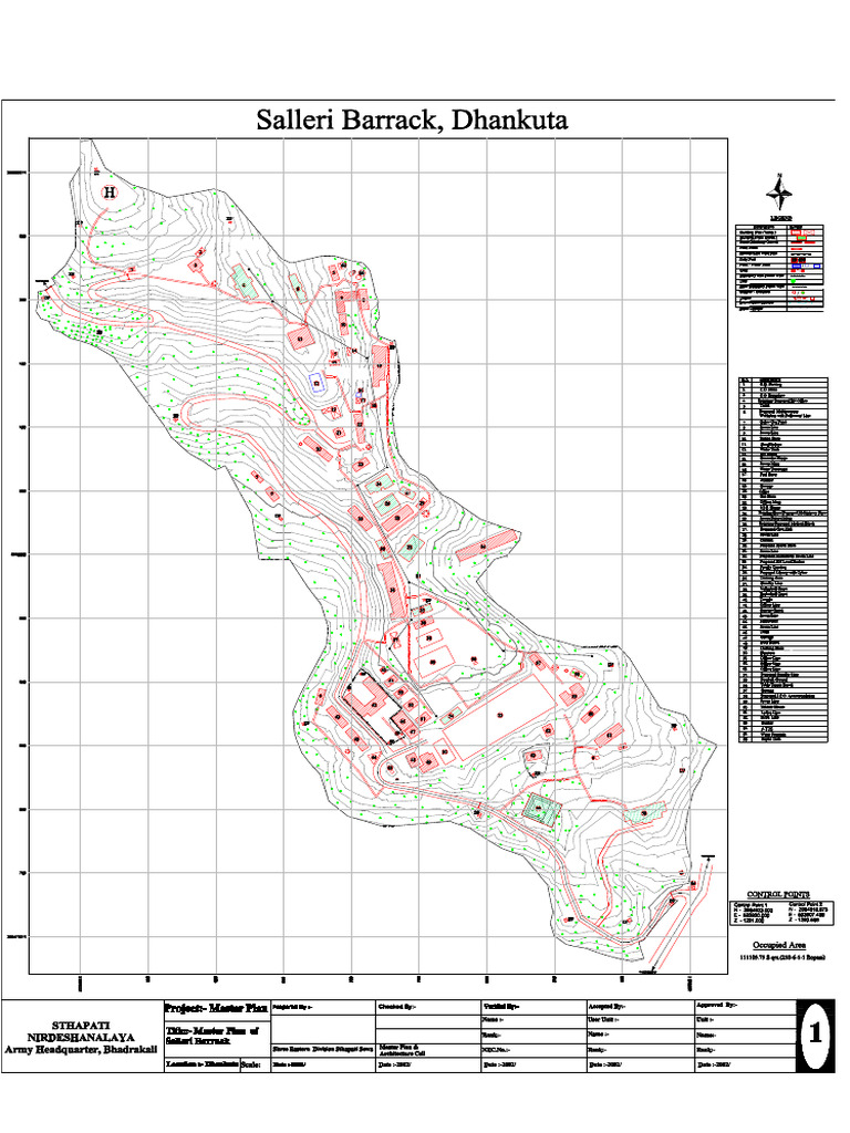Revised Master Plan of Salleri Barrack 2082.03.23 | PDF