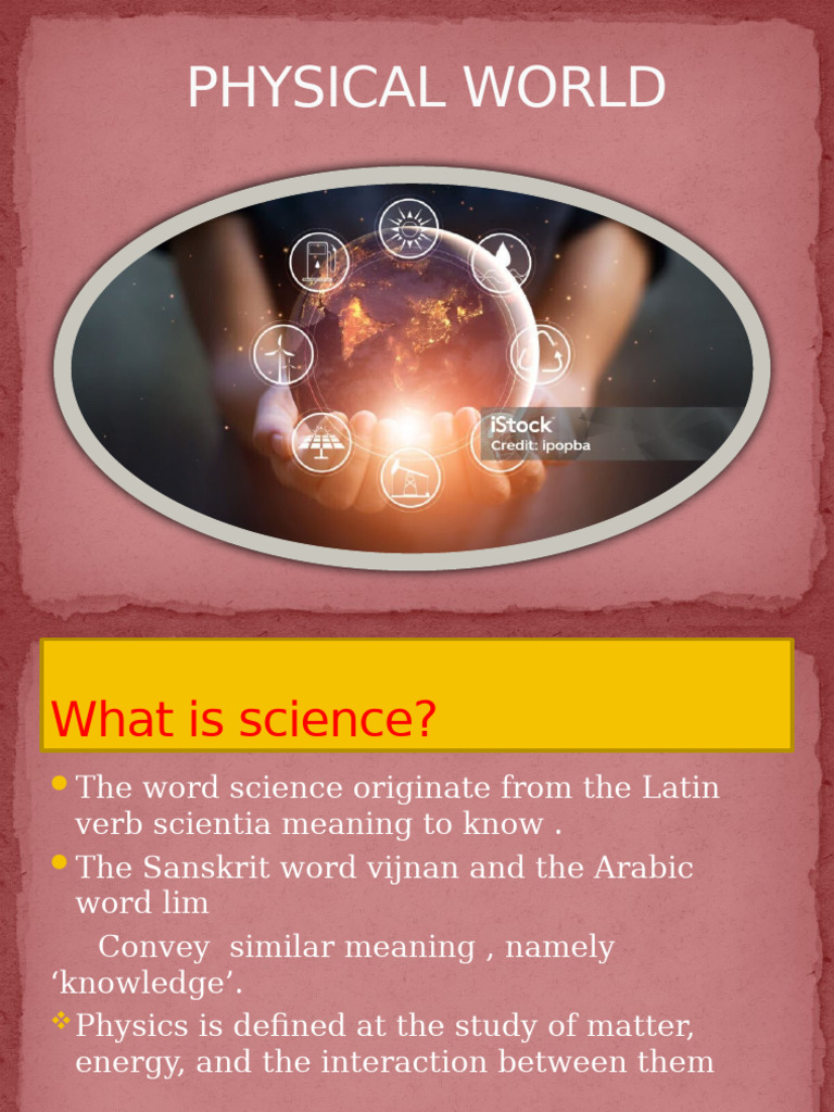 Physical World | PDF