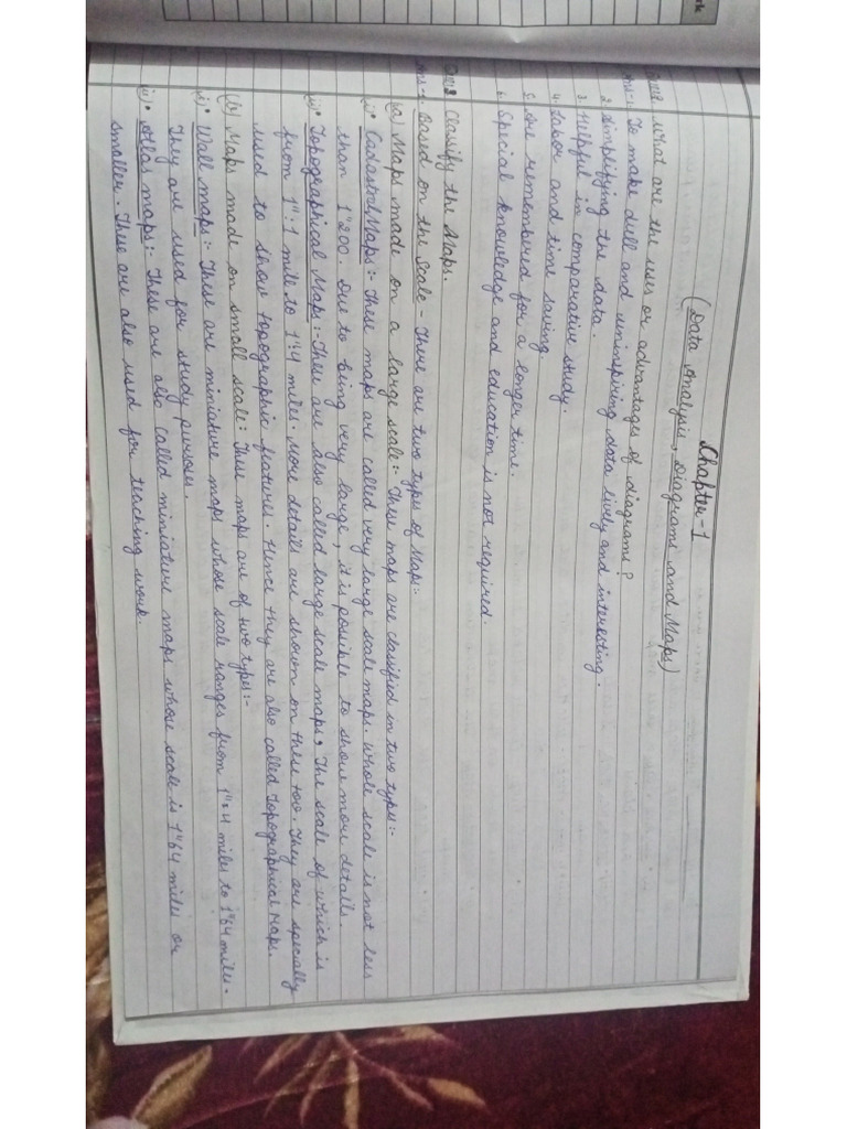 Class XII Geo Practical | PDF