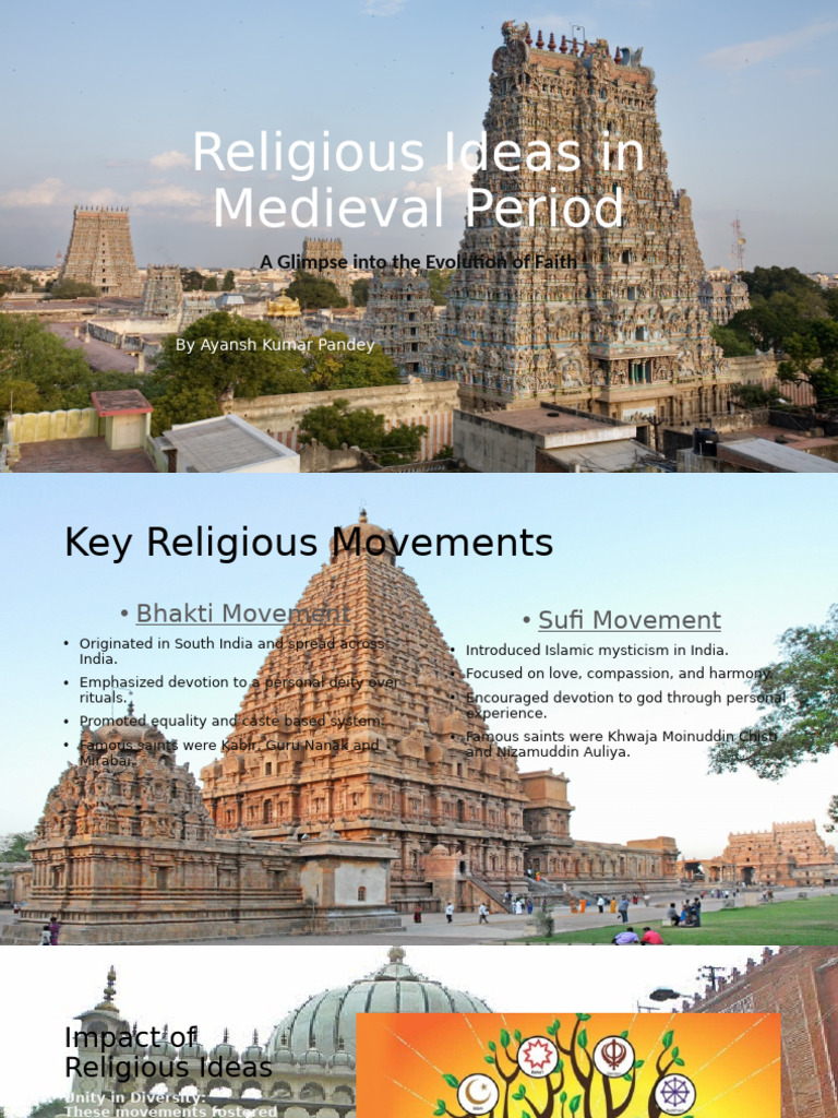 Religious Ideas in Medieval Period | PDF