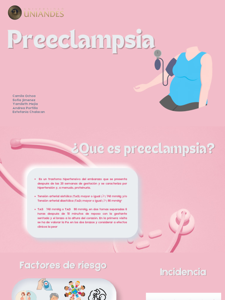 Preeclampsia: Definición y Tratamiento | PDF | Medicina | Enfermedades ...