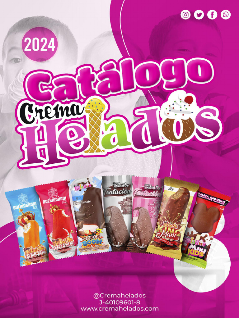 Catalogo Crema Helados 2024 | PDF