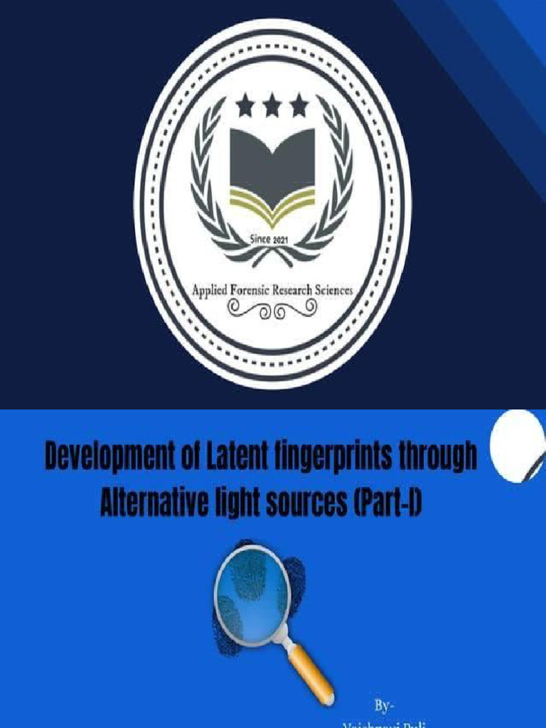Alternative Light Source | PDF