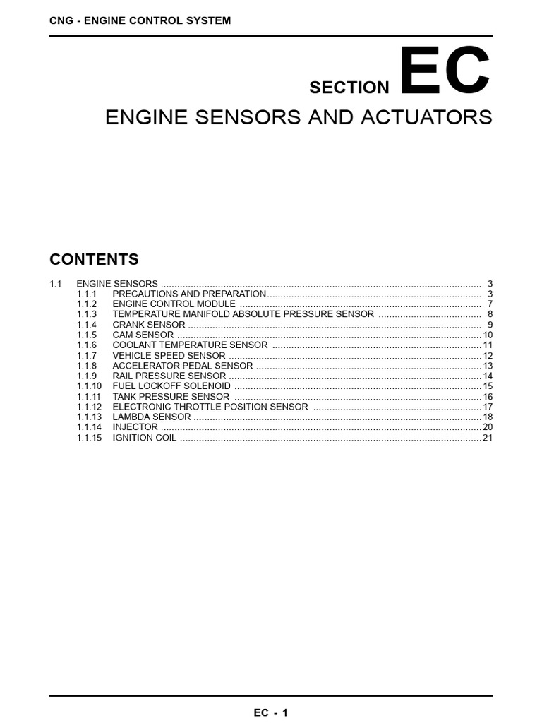 Cng-Ems System 1 | PDF | Fuel Injection | Throttle