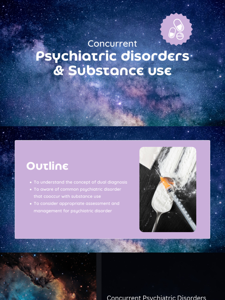 Concurrent Psy - Substance-3Substance Induced Mental Disorder | PDF | Schizophrenia | Addiction