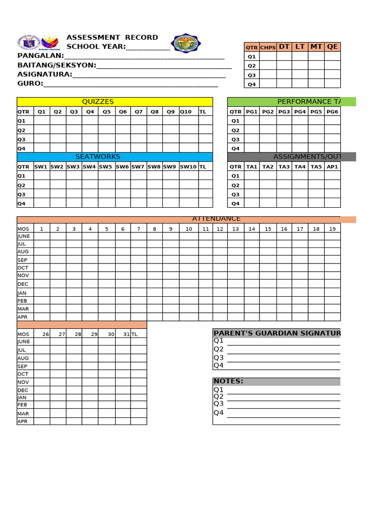 Record Sheet DCM | PDF