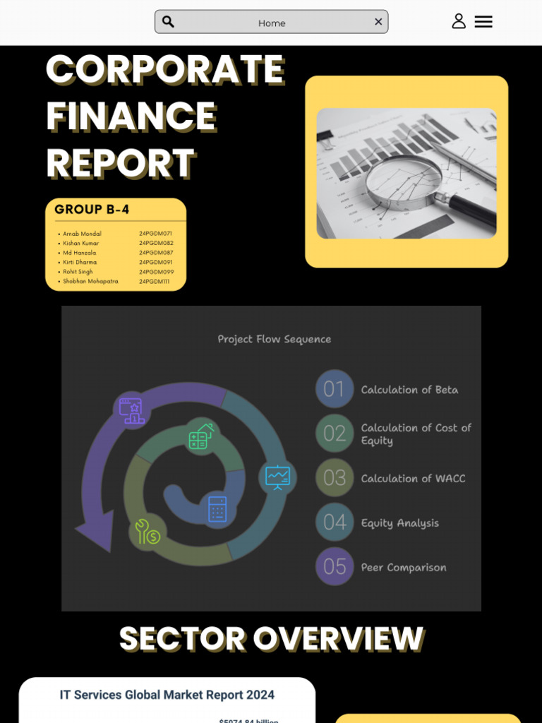 Corporate Finance Report | PDF