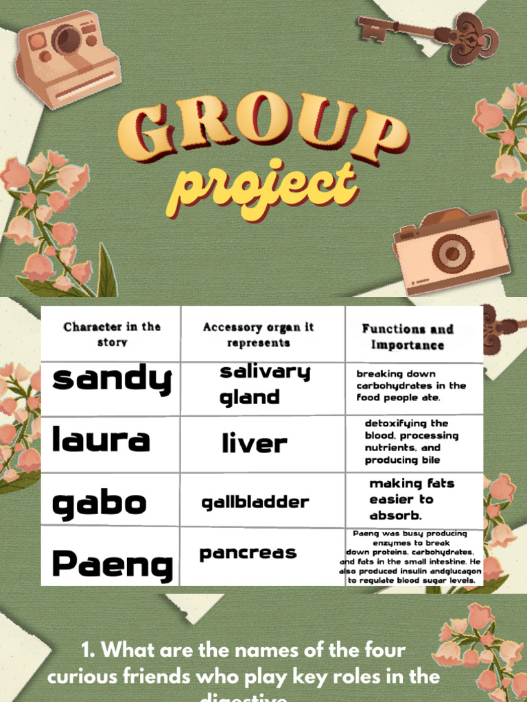 Digestive System Presentation G8 | PDF