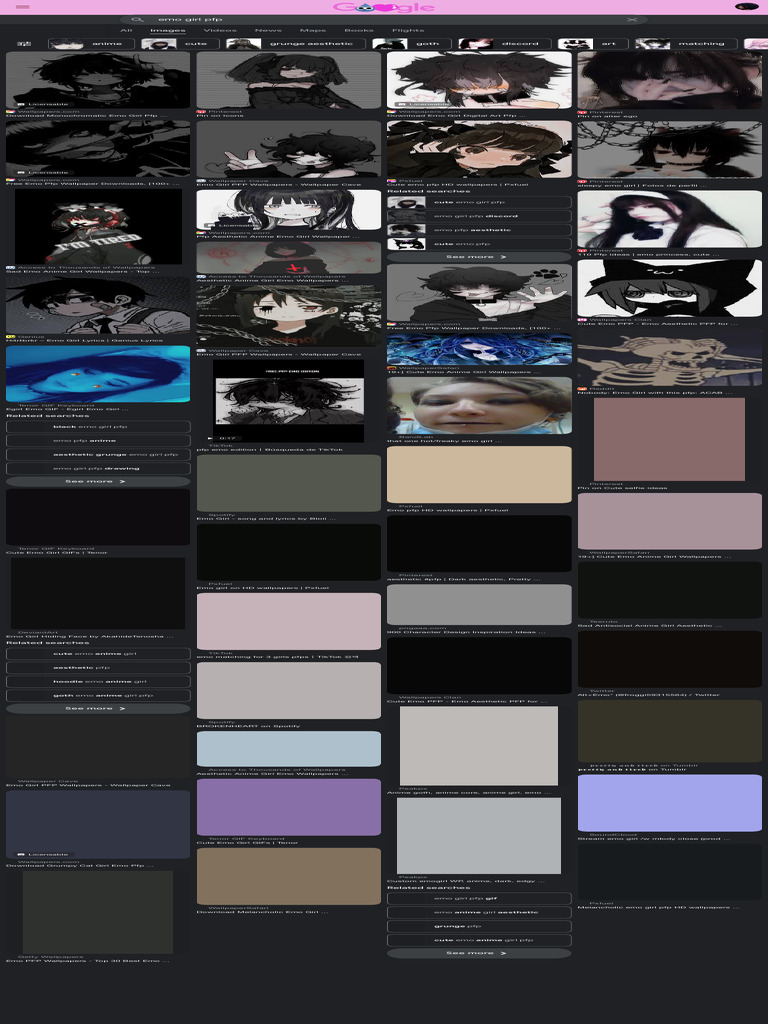 Emo Girl PFP - Google Search | PDF