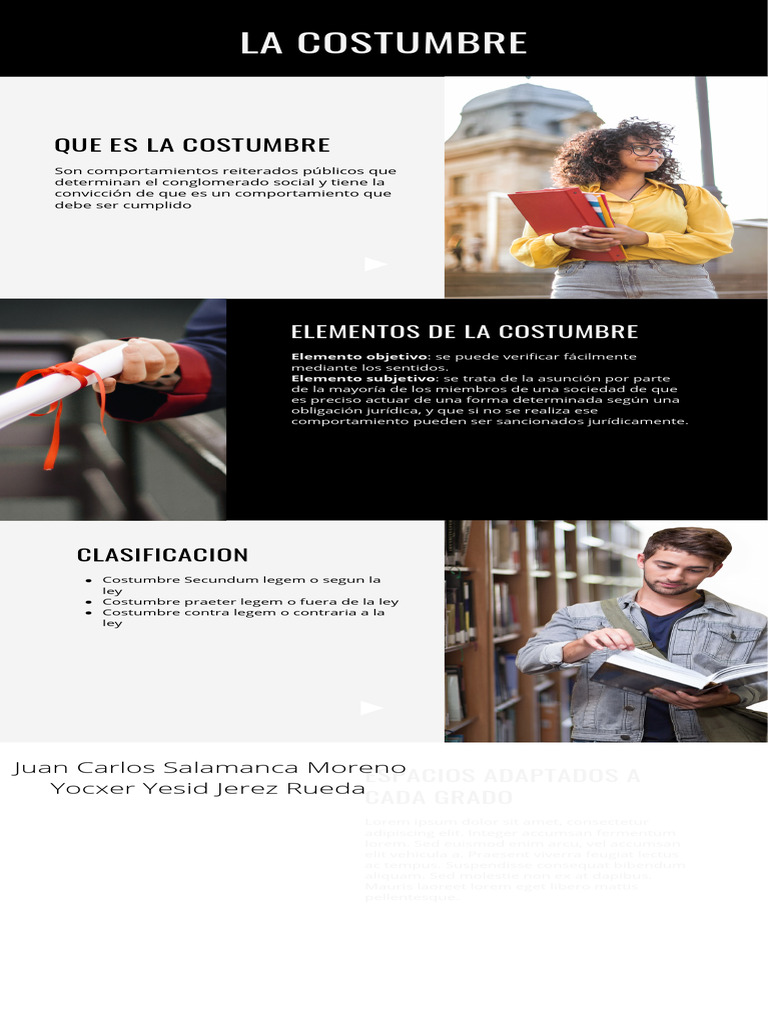 Infografia Costumbre | PDF
