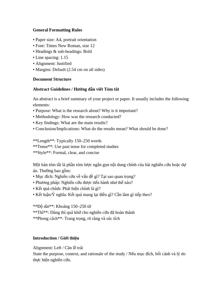 Formatting Guidelines With Abstract Template | PDF | Artificial ...