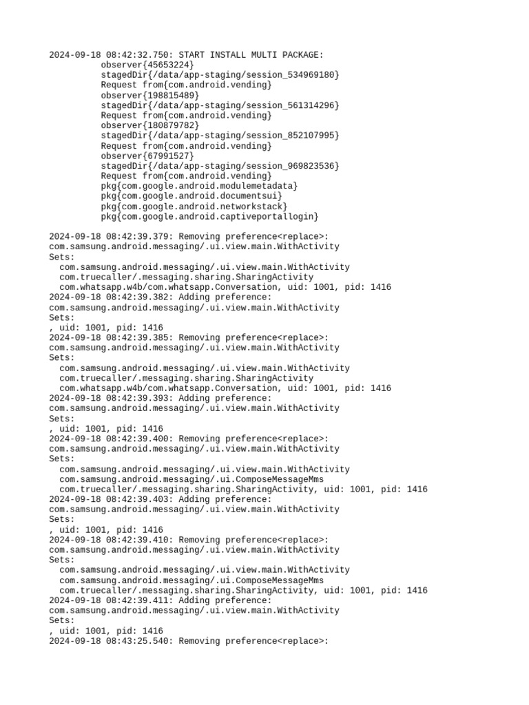 PM Debug Info | PDF | Telecommunications | System Software