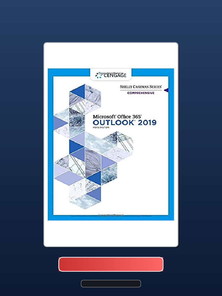Shelly Cashman Series Microsoft Office 365 Outlook 2019 Comprehensive ...