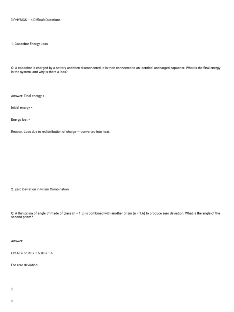 Most Important Questions | PDF | Meiosis | Genetic Linkage