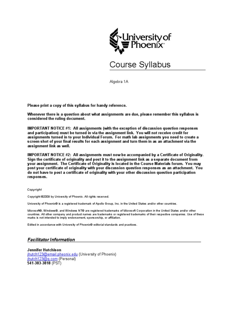 Mat 116 Syllabus | PDF | Equations | Function (Mathematics)