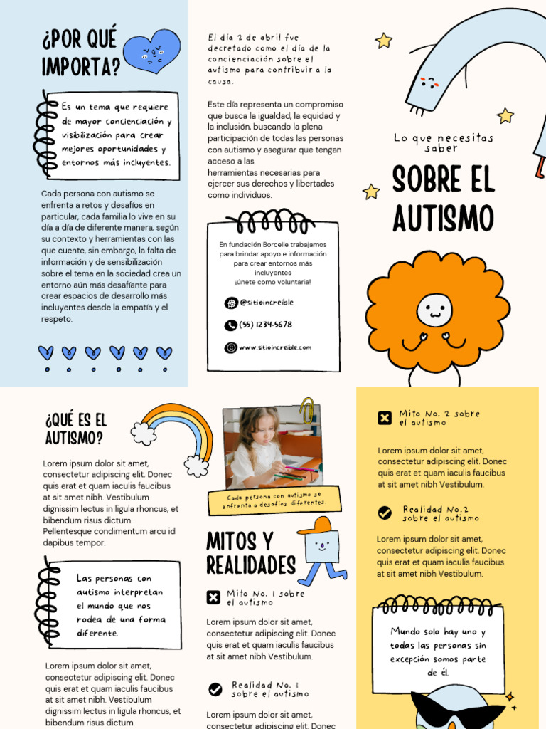 Concienciación sobre el Autismo | PDF | Ciencias del comportamiento