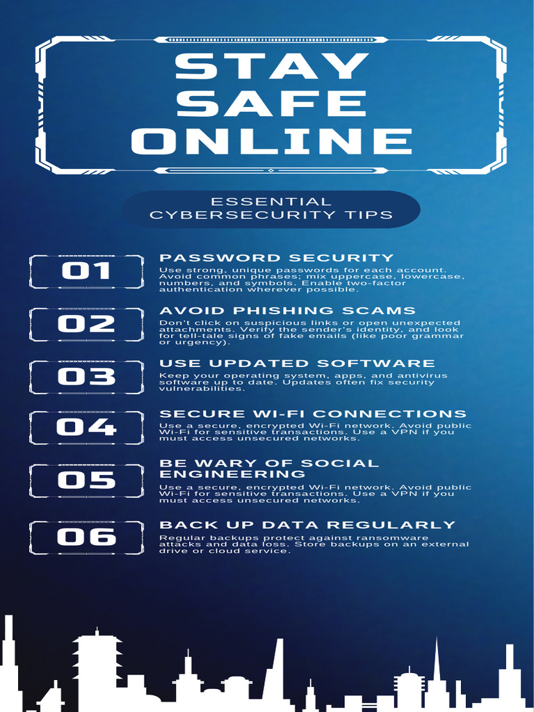 Modern Cyber Security Infographic | PDF