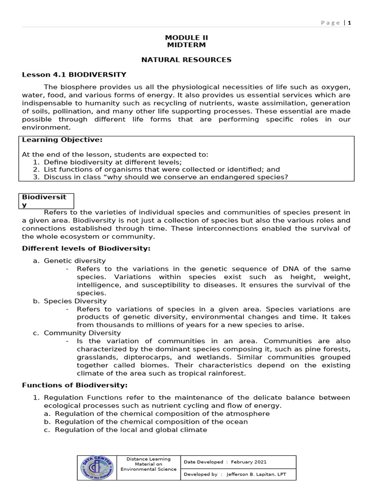 Environmental Science Module 4 Midterm | PDF | Soil | Groundwater