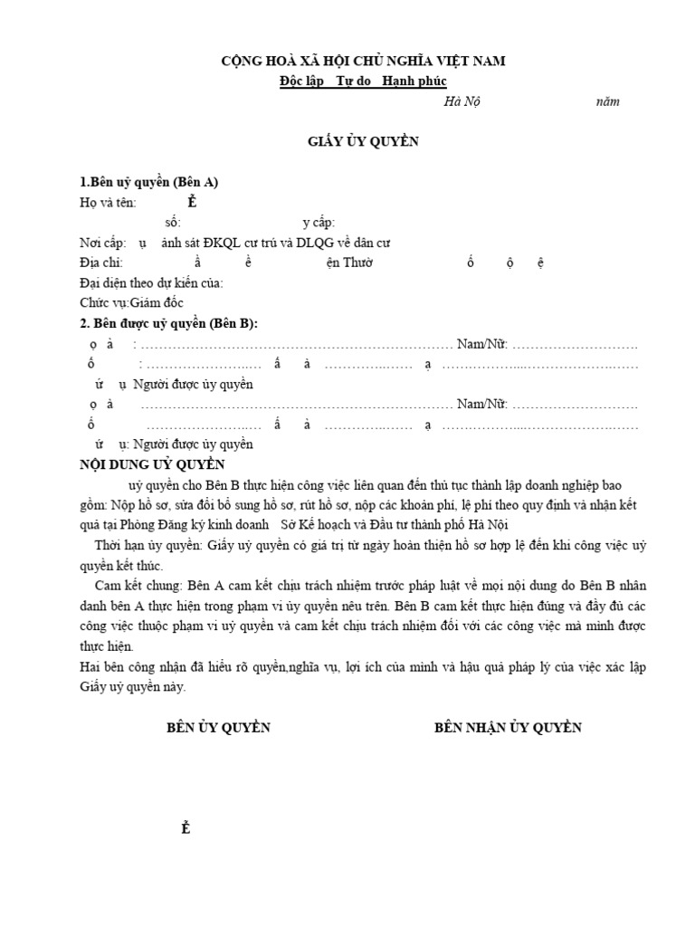 06 Giay Uy Quyen | PDF