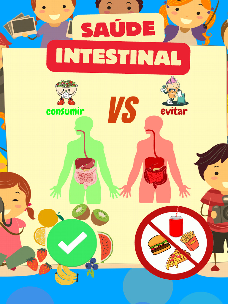 Digestive System Science Poster in Colorful Simple Style | PDF