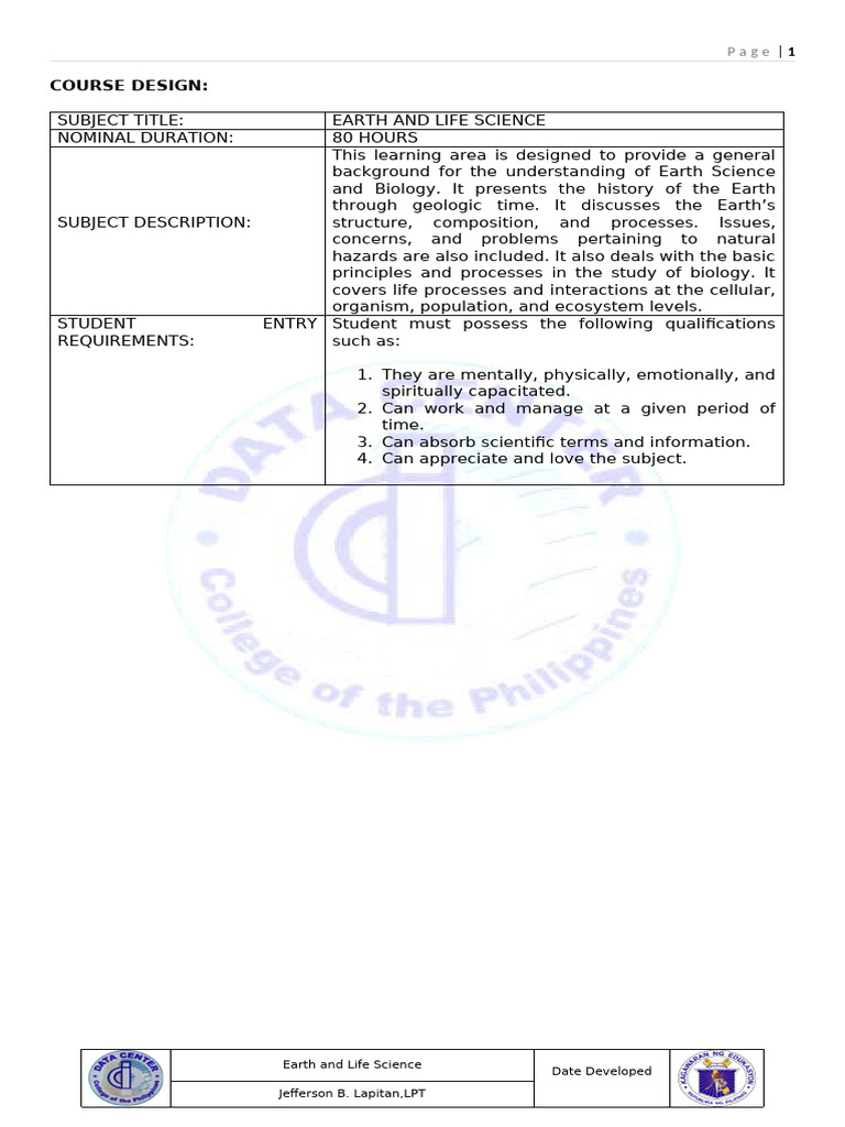 Earth and Life Module 1 | PDF | Universe | Stars