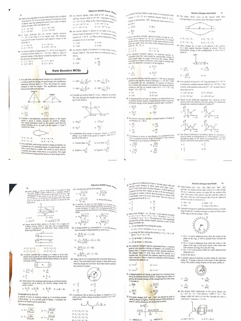 Ncert Punch Physics Class 12 PDF | PDF