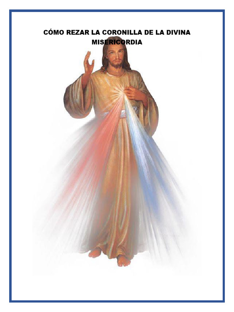 Cómo Rezar La Coronilla de La Divina Misericordia | PDF