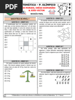 Simulado OBMEP Nivel1 Com Imagens | PDF