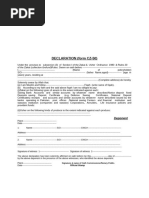 Zakat Declaration CZ 50 Format | PDF | Financial Services | Banking