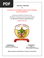 B.Com Final Year Project Report Guide | PDF | Written Communication