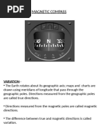 Magnetic Compass Error Explained | PDF | Compass | Force